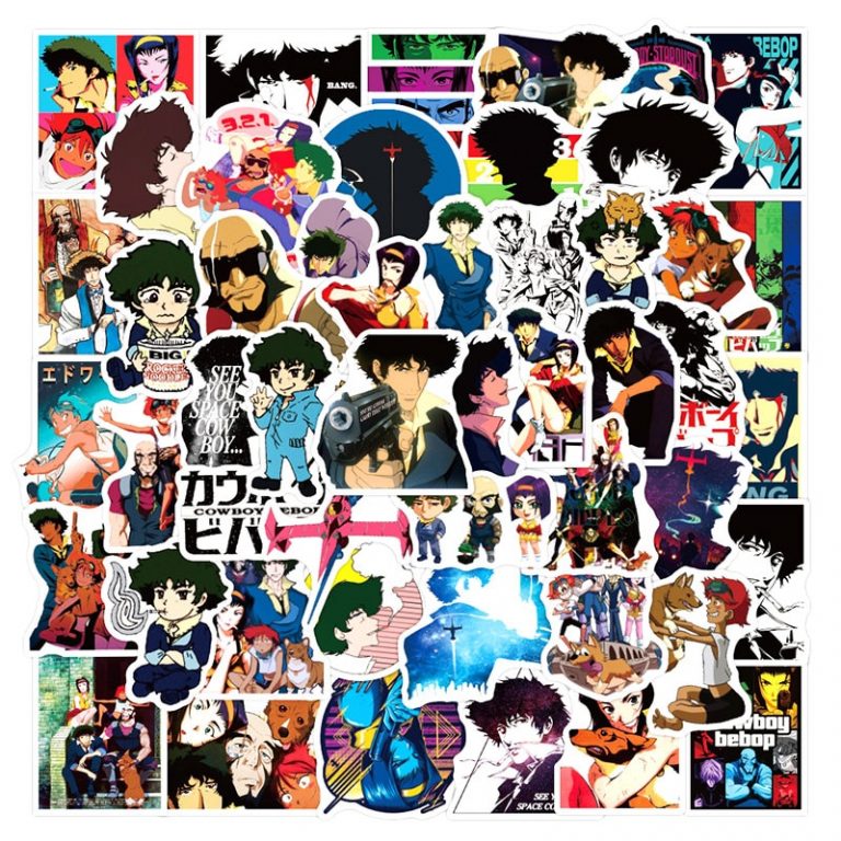 Cowboy Bebop Stickers New Release 2024