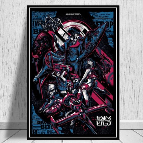 Cowboy Bebop Wall Arts Collections 2024